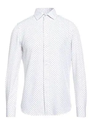 Scotch & Soda Shirt Size Polyester, Elastane - White