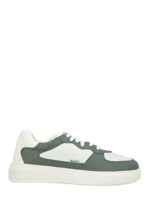 Bally Cow Leather Sneakers - Sage Green