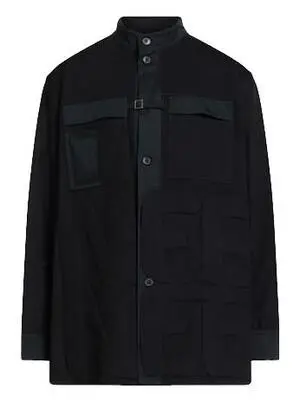 Valentino Garavani In Conversation With Mélanie Matranga Shirt Midnight Size Virgin Wool, Polyamide, Cashmere, Cotton - Blue