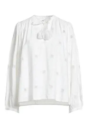 Ba&sh Woven Blouse - White