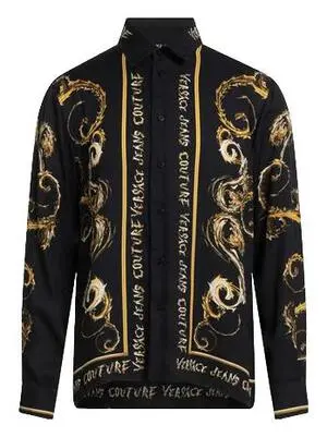 Versace Shirt Size Viscose - Black