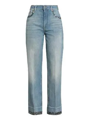 Valentino Garavani Straight-leg Jeans - Blue