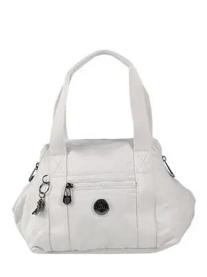 KIPLING Handbag In Polyamide With Detachable Strap Light Grey
