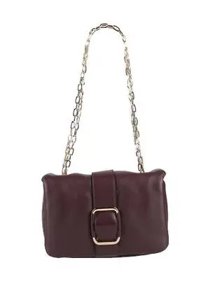 Ba&sh Lambskin Shoulder Bag - Purple