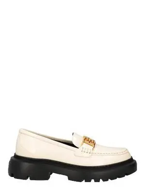 Bally Soft Leather Loafers - White