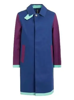 Mackintosh Cotton Overcoat & Trench Coat - Navy