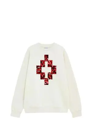 COUNTY OF MILAN Graphic Print Sweatshirt - White