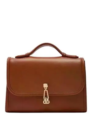 Gabriela Hearst Small Leonora Leather Tote - Brown