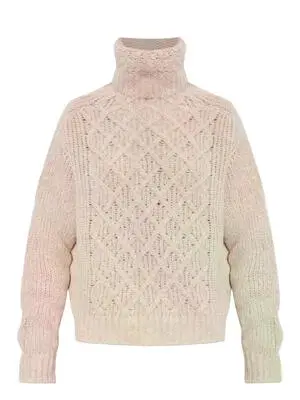 Moncler Cable-knit Sweater - Pink