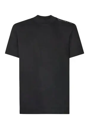 DONDUP Dropped-shoulders Crew-neck T-shirt - Black