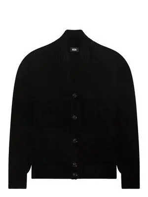 Gcds V-neck Cardigan - Black