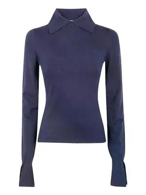 BLUGIRL Collared Sweater - Blue