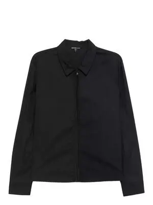 JAMES PERSE Zip-up Shirt - Black