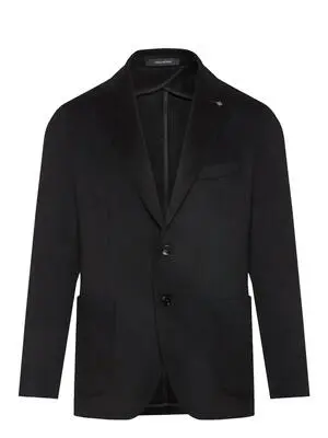 Tagliatore Button Single-breasted Jacket - Black