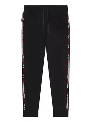 Gcds Logo-tape Pants - Black