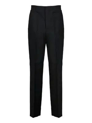 Moschino Logo-trim Trousers - Black
