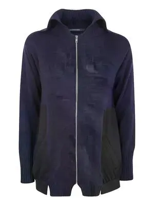 PIERANTONIOGASPARI Wool Zip-up Cardigan - Blue