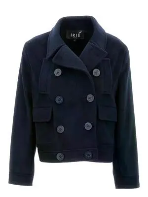IRIE' Double-breasted Jacket - Blue
