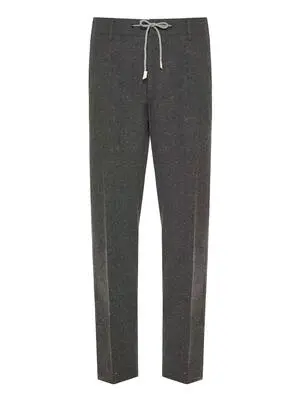 Eleventy Drawstring Trousers - Grey