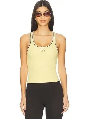 P.E Nation Nexus Rib Tank Top - Lemonade