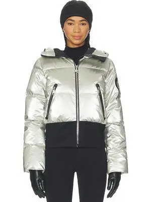 Goldbergh Bombardino Metallic Ski Jacket - Silver