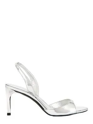 Schutz Scarlett Sling Mid Sandal - Prata
