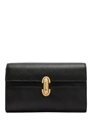 Savette Symmetry Grained Clutch - Black