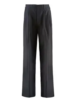 MAISON MARGIELA Skater Pleated Trousers - Black