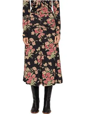 SEA Cornelia Floral Print Skirt
