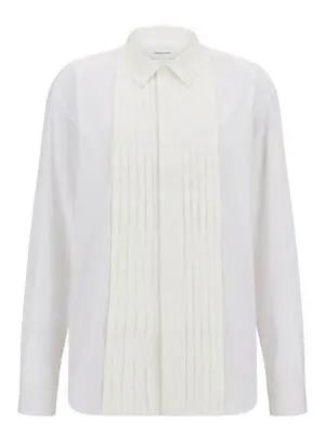 FERRAGAMO Tuxedo Shirt - White