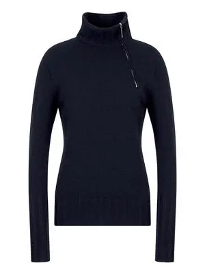 Giorgio Armani Cashmere Turtleneck Jumper - Navy_blue