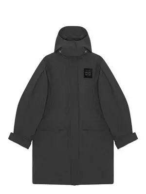 GANNI Ganni Ripstop Tri-Layer Parka Phantom