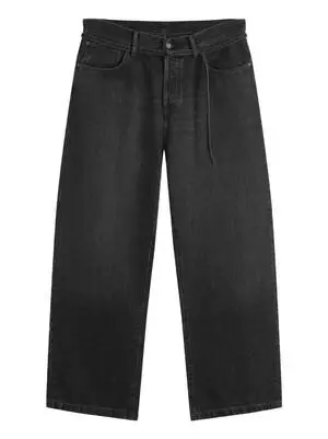 Acne Studios 1991 Loose Fit Overdye Jeans - Black
