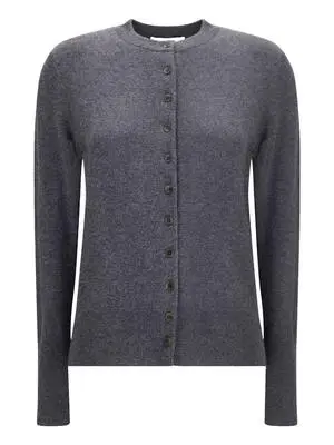 LISA YANG Nellia Cashmere Cardigan - Grey