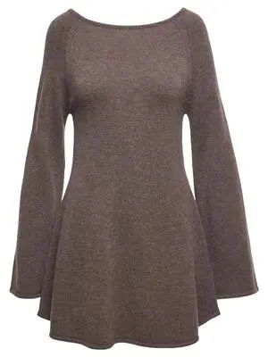WAKAKUU Wakakuu Icons Nara Wool Mini Dress