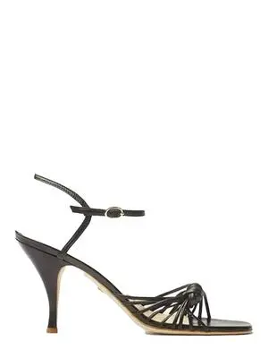 SANIA D'MINA Sania D'mina Leather High-Heeled Sandals