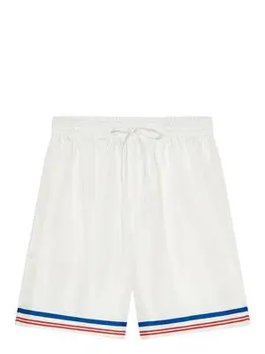 Casablanca Silk Shorts - Multicolor