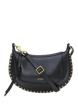 Isabel Marant Oskan Moon Shoulder Bag - Black