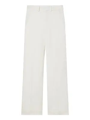 Casablanca Flare Trousers - White