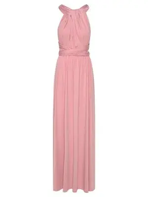 MALINA Lola Maxi Dress - Blush