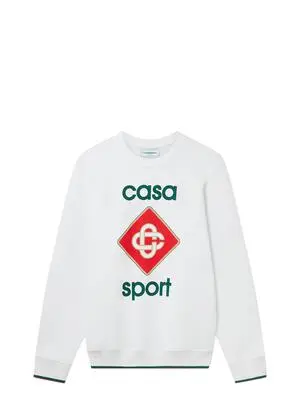 Casablanca Casa Sport Logo Sweatshirt - White