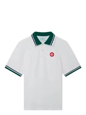 Casablanca Pique Polo Shirt - Multicolor
