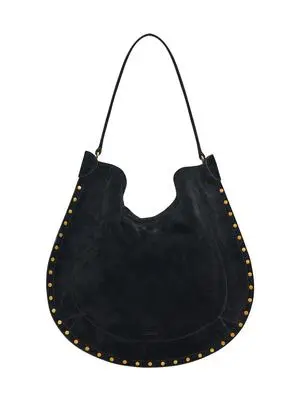 Isabel Marant Oskan Hobo Soft Bag - Black