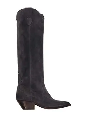 Isabel Marant Denvee Knee High Boots - Black