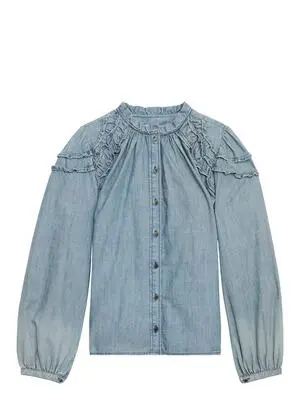 Isabel Marant Milya Blouse - Blue