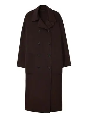 Filippa K Amelia Doublé Coat - Chocolate