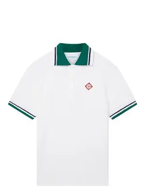 Casablanca Pique Polo Shirt - Multicolor
