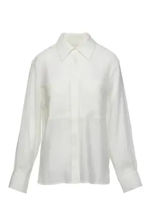 WAKAKUU Sheer Shirt - Offwhite