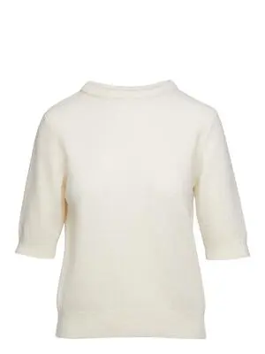WAKAKUU Wool Cashmere Top - Cream
