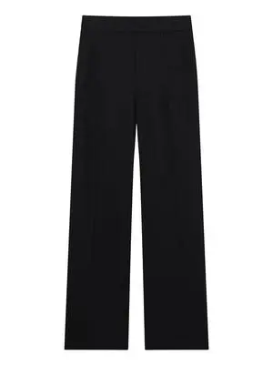Casablanca Straight Leg Wool Blend Trousers - Multicolor